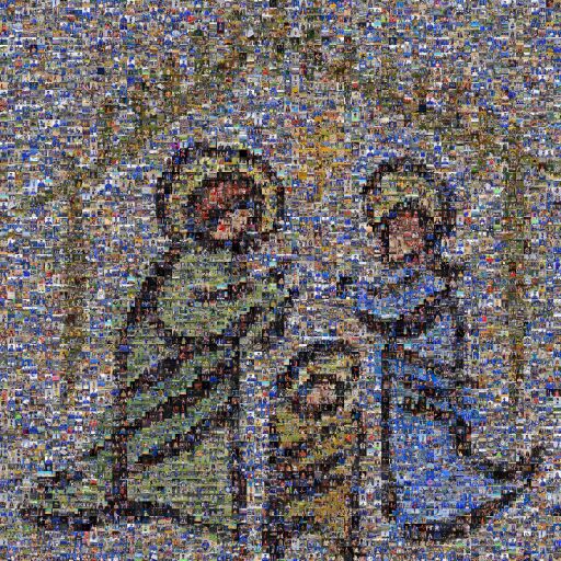 2023 PhotosByJSap Christmas Mosaic - Mosaically