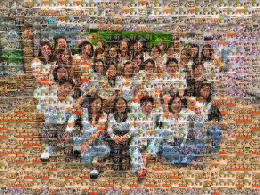 Group People Posing - Mosaically